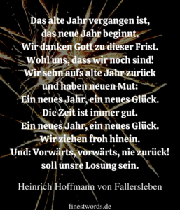 21 Silvestergedichte Für Jedes Alter: Besinnlich, Kurz & Lustig