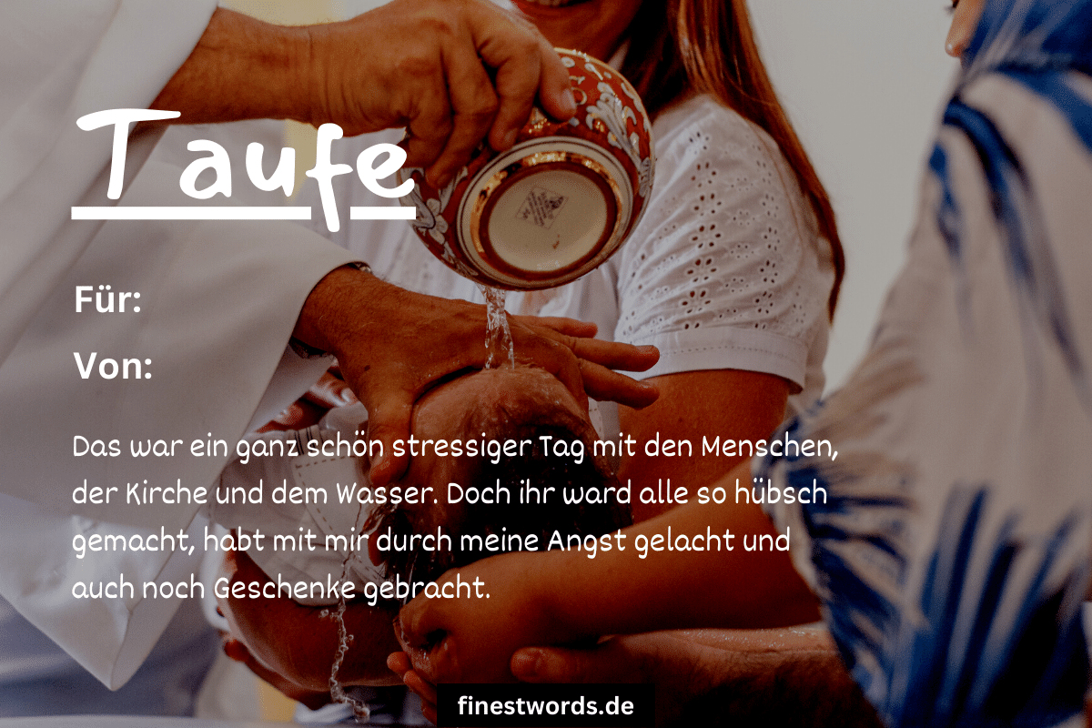 26 Verse Für Danksagungen Zur Taufe: Schön & Kurz (2023)